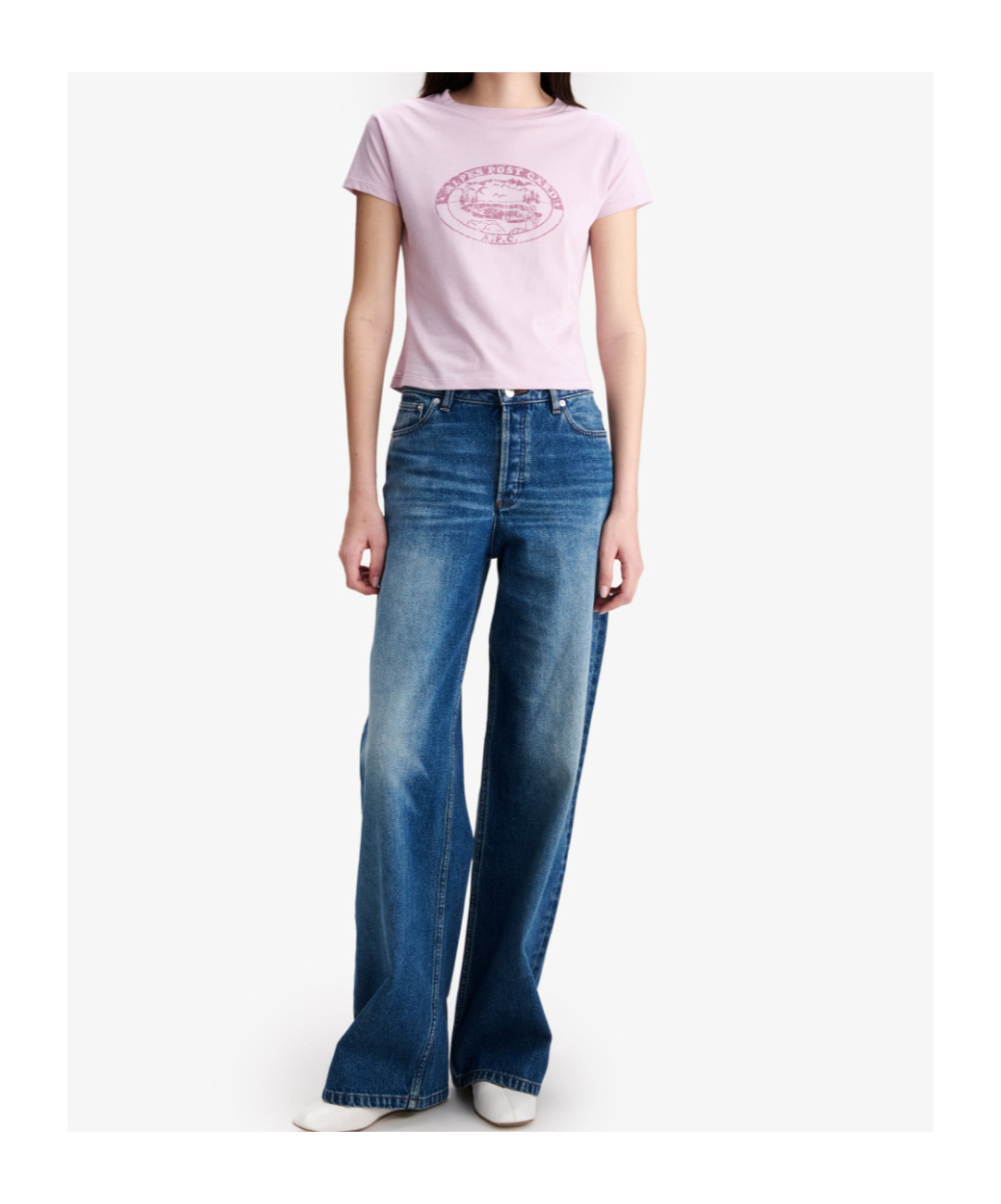 A.P.C. A.P.C. Vintage Camping Logo T-Shirt